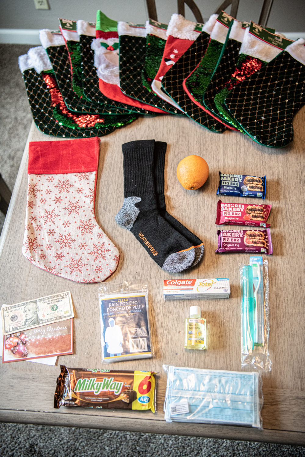 How to make stockings for the homeless (Unhoused) - Service Project Idea