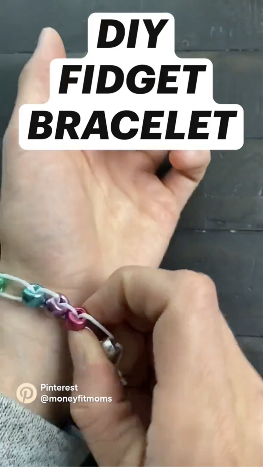 DIY Fidget Bracelet: EASY Step-by-Step Tutorial - Money Fit Moms