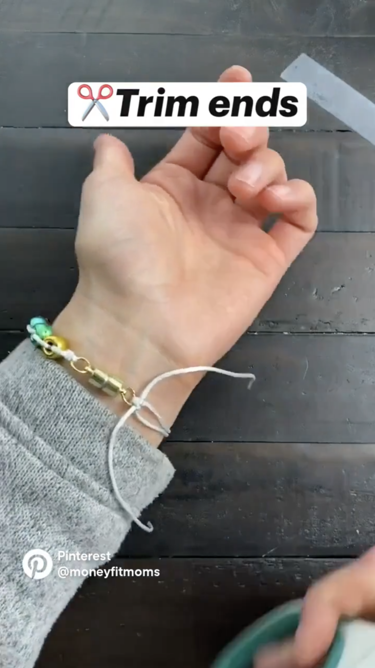 DIY Fidget Bracelet: EASY Step-by-Step Tutorial - Money Fit Moms